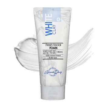 GRACE DAY White Clay Fresh Facial Foam